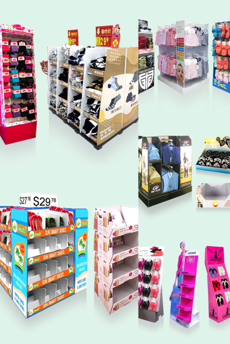 How Are Cardboard Floor Displays Used in Different Industries? - Leader ...